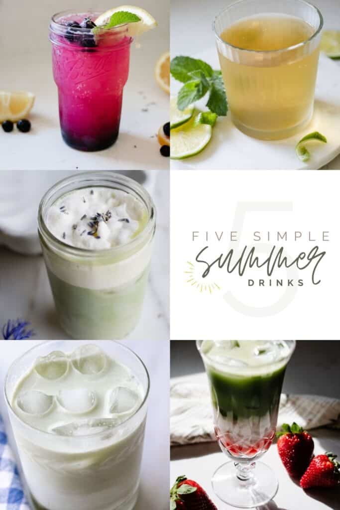 5 Simple Summer Drinks to Sip All Season Long - Plain & Simple Home