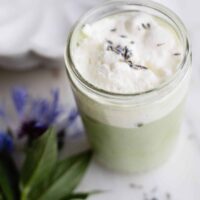 Lavender Matcha (Hot or Iced) - Plain & Simple Home