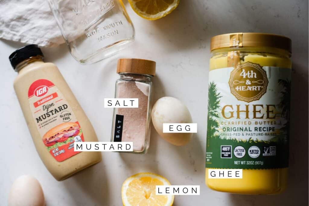 Homemade Mayo Made with Ghee - Plain & Simple Home