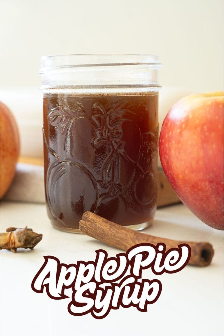 Spiced Apple Pie Syrup - Plain & Simple Home