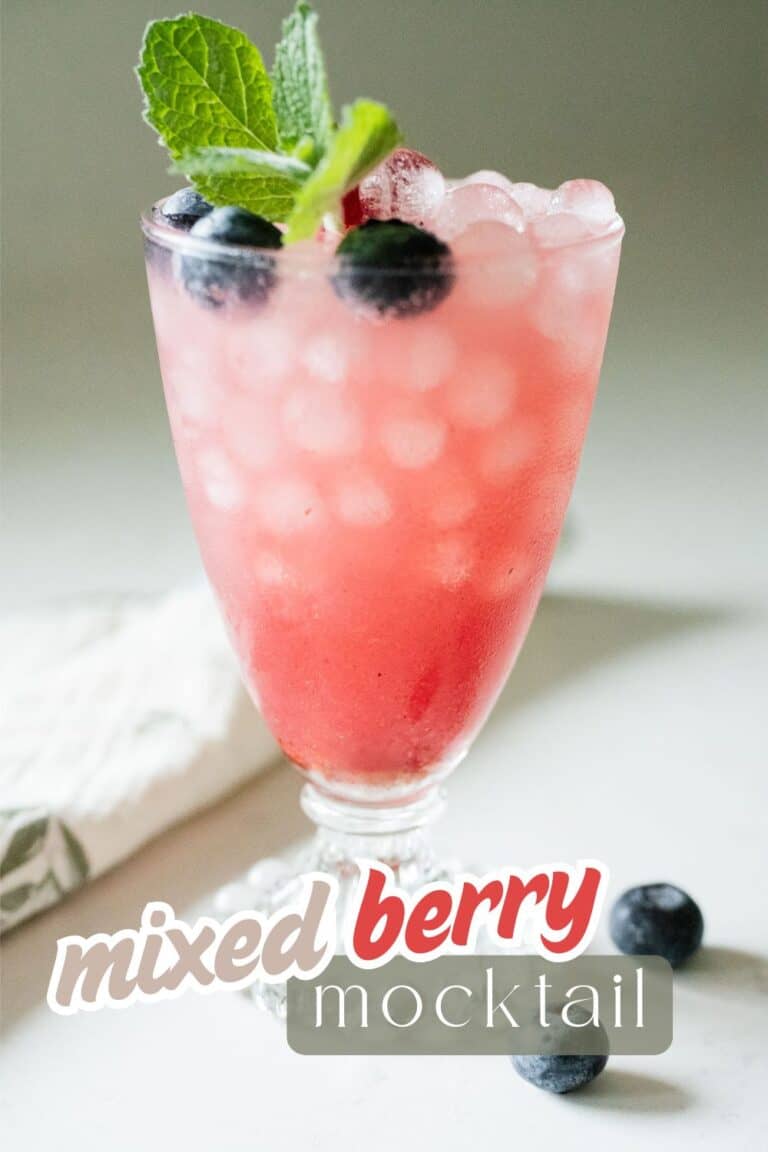 Mixed Berry Mocktail - Plain & Simple Home
