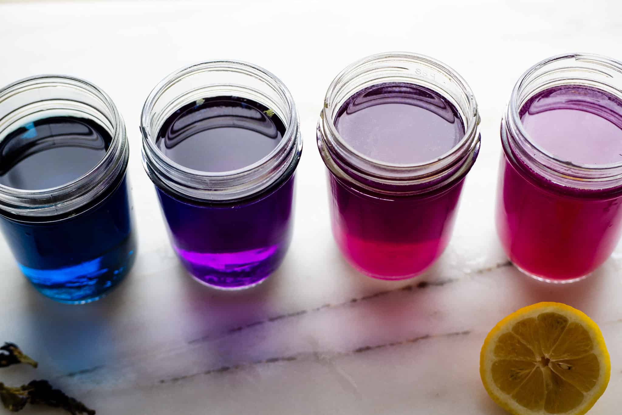How to Make Butterfly Pea Flower Tea - Plain & Simple Home