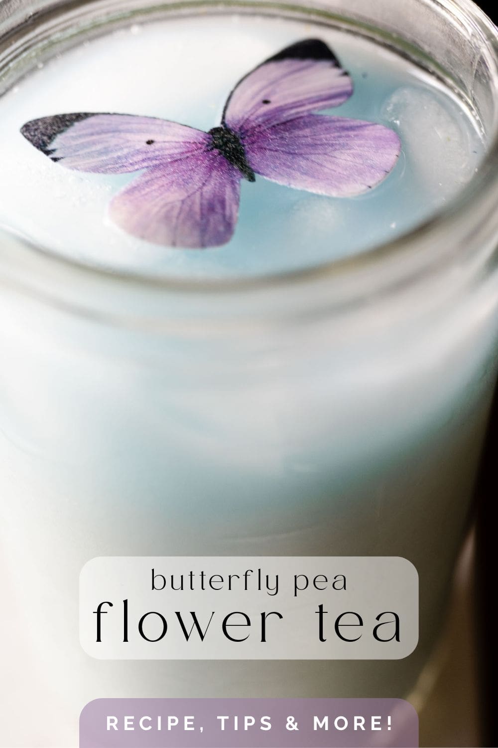 How to Make Butterfly Pea Flower Tea - Plain & Simple Home