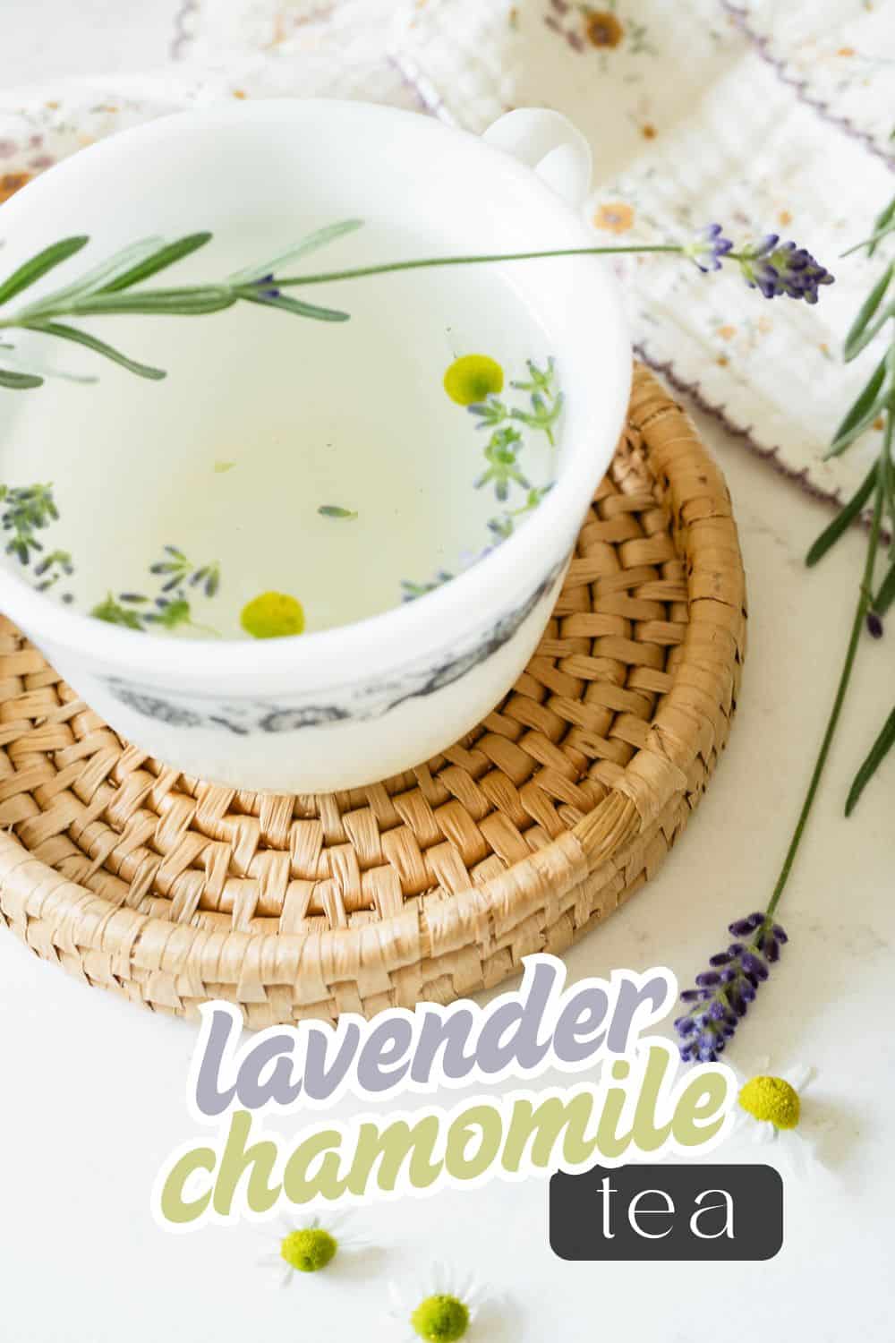 Lavender Chamomile Tea - Plain & Simple Home