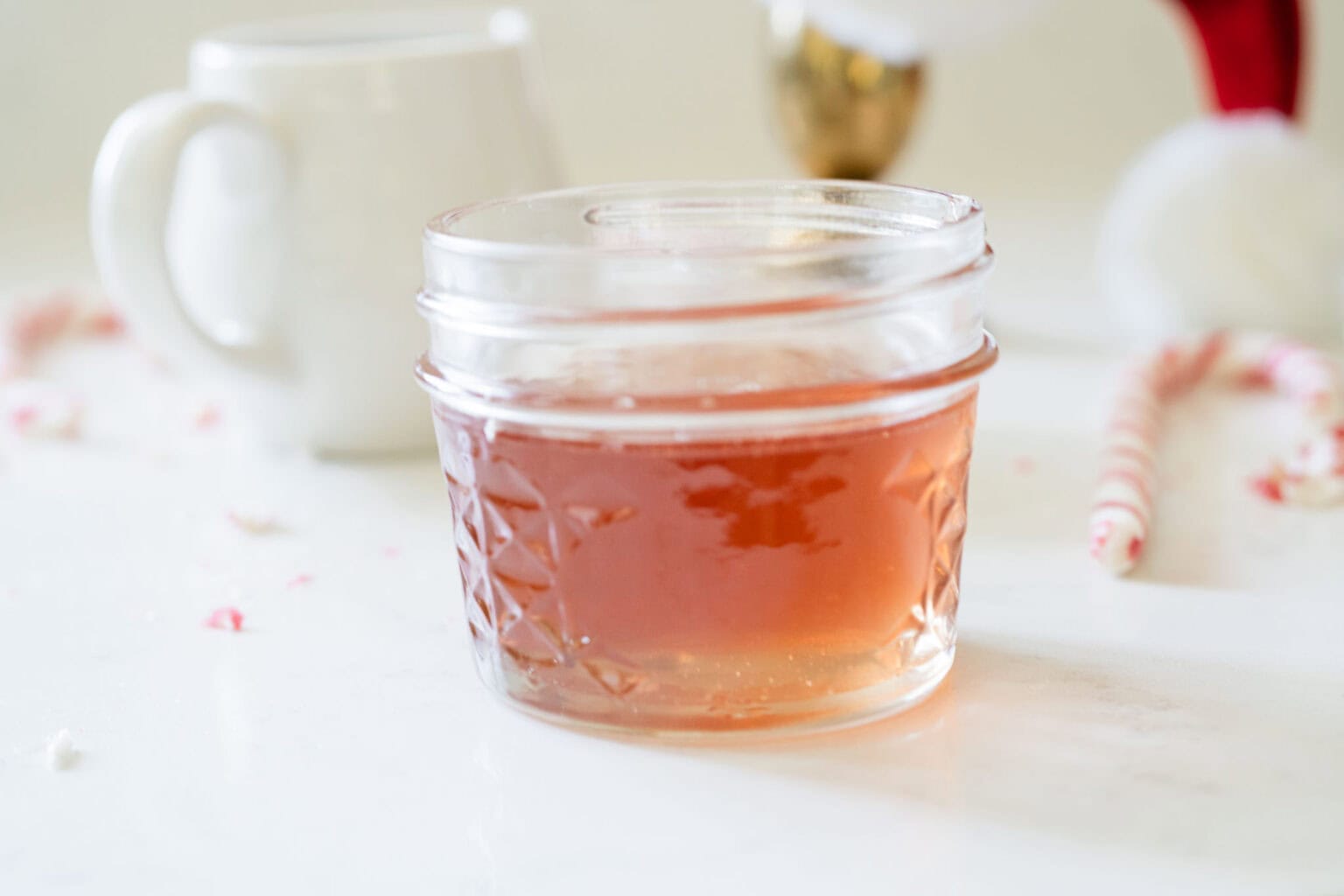 Homemade Candy Cane Syrup - Plain & Simple Home