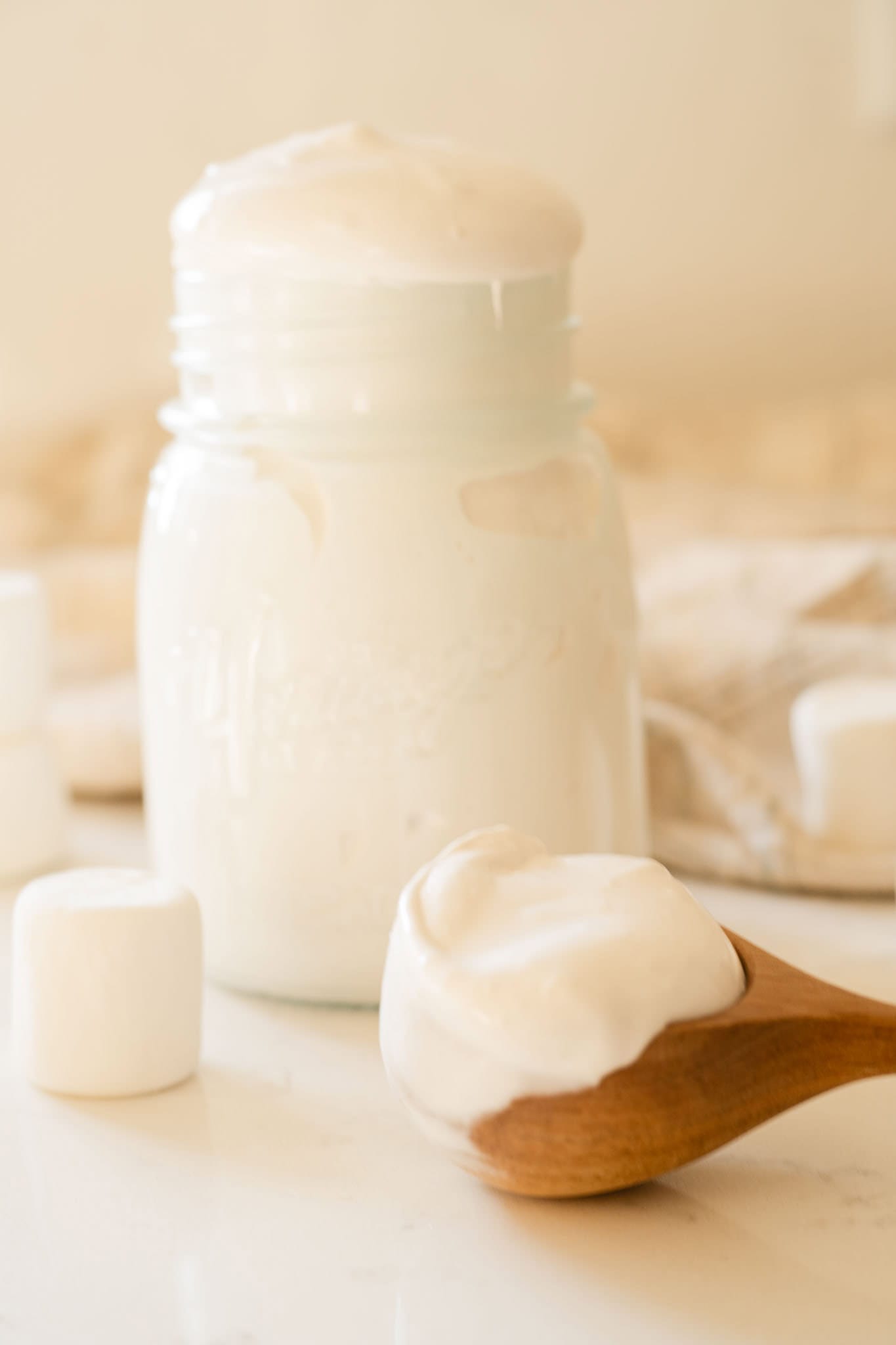 Homemade Marshmallow Fluff - Plain & Simple Home