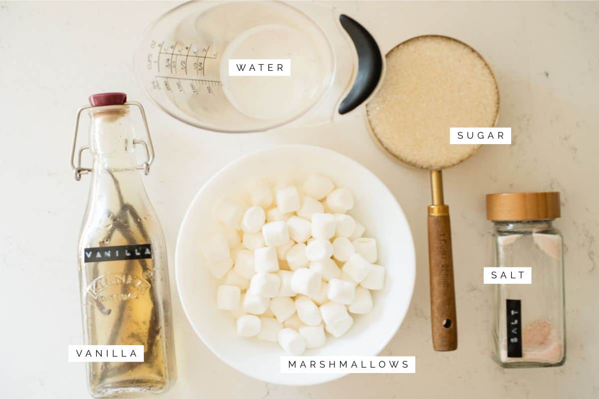 Homemade Toasted Marshmallow Syrup - Plain & Simple Home